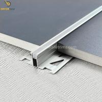China Tile Transition Profile Expansion Joint Profile Aluminium Edge Strip for sale