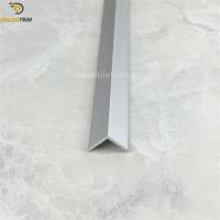 China Aluminum Corner Trim Wall Edge Protector 1.1mm for Ceramic Tile 50pc Box for sale