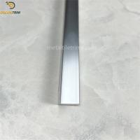 China Aluminum External Tile Trim Wall Corner Protector Strips 1.1mm Flooring Profile for sale
