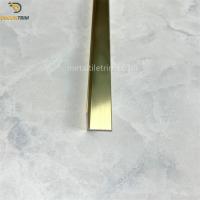 China Tile Edge Corner Trim Strips Tile Finishing Profile Anodized Metal for sale