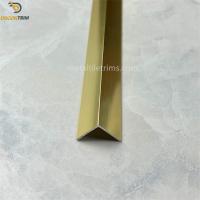 China Tile Edge Corner Trim Strips Tile Finishing Profile Anodized Metal for sale