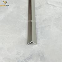 China Triangle Hole Wall Corner Protector Strips Polish Silver Matt Gold for sale