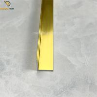 China Rounded Edge Wall Corner Protector Strips Matt Aluminum Bright Light Tile Trim for sale