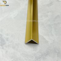 China Rounded Edge Wall Corner Protector Strips Matt Aluminum Bright Light Tile Trim for sale
