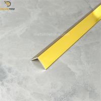 China Rounded Edge Wall Corner Protector Strips Matt Aluminum Bright Light Tile Trim for sale