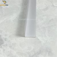 China 1mm  Thickness Tile Aluminum Trim Edge Wall Corner Protector Strips Matt Silver for sale