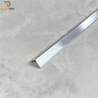 China Profile Aluminium For Tiles Wall Corner Protector Strips L Shaped Edge Trim for sale