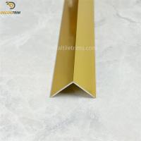 China Tile Accessories Trim Wall Corner Protector Strips Tile Edge Trim 90 Degree L Shaped for sale
