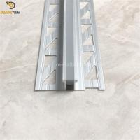 China Decorative Metal Edge Trim Expansion Joint Profile Chrome L Tile Trim for sale