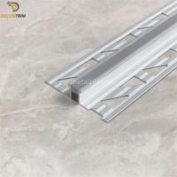China Decorative Metal Edge Trim Expansion Joint Profile Chrome L Tile Trim for sale