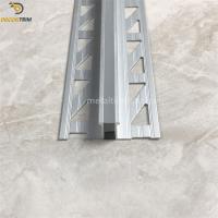 China Ceramic Tile Trim Shapes Expansion Joint Profile Corner Trim 10mm / 2300mm for sale