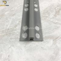 China External Edge  Metal Trim Expansion Joint Profile Silver Rubber OEM for sale