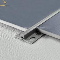 China External Edge  Metal Trim Expansion Joint Profile Silver Rubber OEM for sale