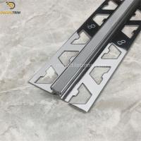 China Stainless Steel Tile Edge Trim Expansion Joint Profile 3000mm for sale