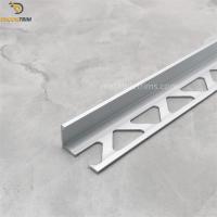 China Tile Trim L Aluminum Tile Edge Trim Edging Strip Metal Matt for sale