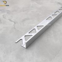 China Tile Trim L Aluminum Tile Edge Trim Edging Strip Metal Matt for sale