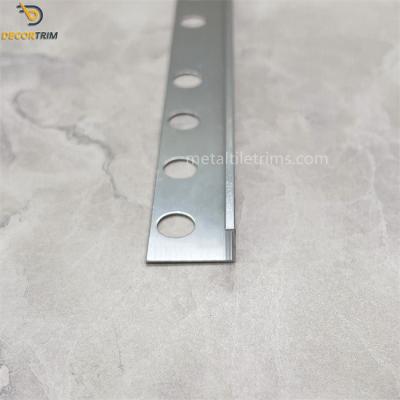 China 2 Inch Tile Trim Metal Tile Trims 6063 Material T5 OEM ODM for sale