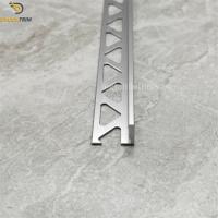China Aluminum Flooring Trim Profile L-Shaped Tile Edge Trim 2.7m 1.1mm for sale