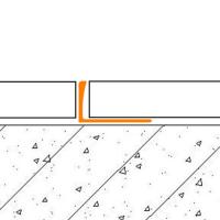 China Tile Border Trim Bathroom Edge Trim 2500mm Round Punching With Anodizing for sale