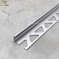 China Ceramic Tile Edging Trim Metal Tile Trim 10mm × 25mm × 1mm for sale