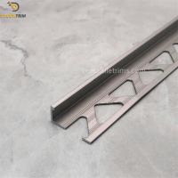 China Tile Trim Strip Ceramic 3 Meters Length Wall Tile Corner Trim for sale