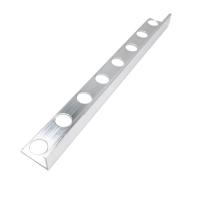 China Matt Silver Tile Edge Trim For Wall , Aluminium Inside Corner Tile Trim for sale