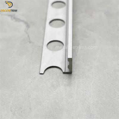 China Copper Tile Trim Metal Edge Strip Trim Corners Ceramic Round Punching for sale