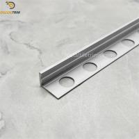 China Copper Tile Trim Metal Edge Strip Trim Corners Ceramic Round Punching for sale