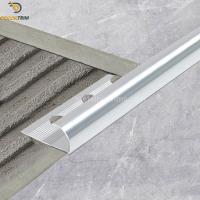 China Tile Trims For Wall Edge Protector Tile Trim Aluminum Anodizing 15mm for sale