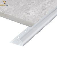 China Tile Trims For Wall Edge Protector Tile Trim Aluminum Anodizing 15mm for sale