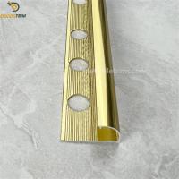 China 2.5m 3m Aluminium Tile Trim Flexible Corrosion Resistant for sale