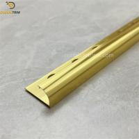 China 2.5m 3m Aluminium Tile Trim Flexible Corrosion Resistant for sale