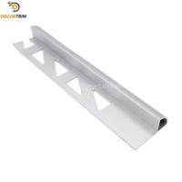 China 12mm Quarter Round Black Tile Trim Bunnings Periphery Ceramic Tile for sale