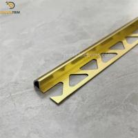 China Aluminum Tile Edge Trim L-Shape 8mm 10mm 12mm for Floor Border Bullnose for sale