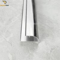 China Flexible Metal Edge Trim for Floor Tile to Carpet Transition 0.8mm Thickness for sale