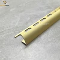 China Aluminum 6063 T5 Bathroom Tile Edge Trim L Shape 0.8mm 1mm Thickness for sale