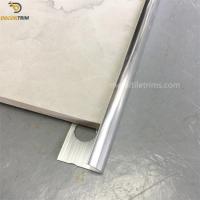 China Round Edge Metal Tile Trim Metal Tile Trims Installing Tile Edge Trim for sale