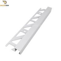 China Ceramic Tile Trim Pieces Metal Tile Trims Square Edge Trim For Marble for sale