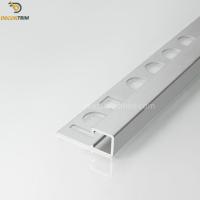 China Wall Tile External Corner Trim 10mm Square Edge Tile Trim Aluminium for sale