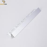 China Aluminum Floor Cover Strip Metal Tile Trim External L Shape 0.8mm 1mm for sale
