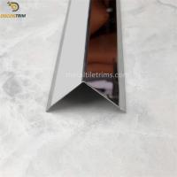 China stainless steel Corner Trim For Tile Floor Transition Ceramic Tile Profile for sale