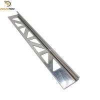 China Tile End Trim Stainless Steel Tile Trim Corner Edge Fitting Brush Silveer for sale