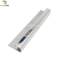 China Stainless Steel Tile Trim Bullnose Corner SS201 SS304 10x10mm 2.5m Length for sale