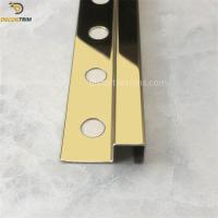 China Tile Edge Trim  Transition Strip Floor Tile Trim Tile Edging Corners Gold Colour for sale