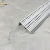 China Aluminum Stair Nosing Tile Trim 10x10mm Gold Corner Edge Protector 2.5m for sale