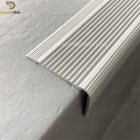 China Aluminum Tile Trim Profile 10mm Glossy Finish Floor Edge Metal Trim for Tile Corner Protection for sale