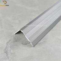 China Aluminum Tile Trim Bullnose Strip Chrome 1mm Thickness 6063 Tile Moulding Edge for sale