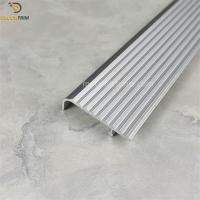 China Aluminum Tile Trim Stair Nosing Edging Strip 1mm Profile for Tile Corners for sale