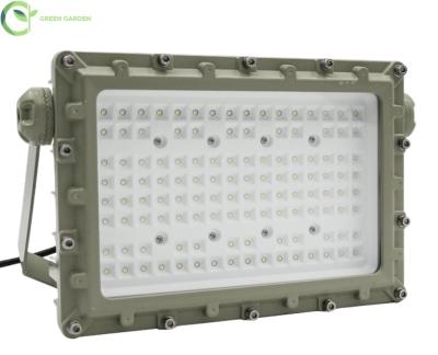 China ATEX IECEx Certified Explosion Proof LED Flood Light 100W IP66 for Zone 1 2 Oil Gas Chemical for sale