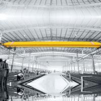China LX Type Electric Single Beam Suspension Crane A3~A5 With Hoist CD1 MD1 for sale